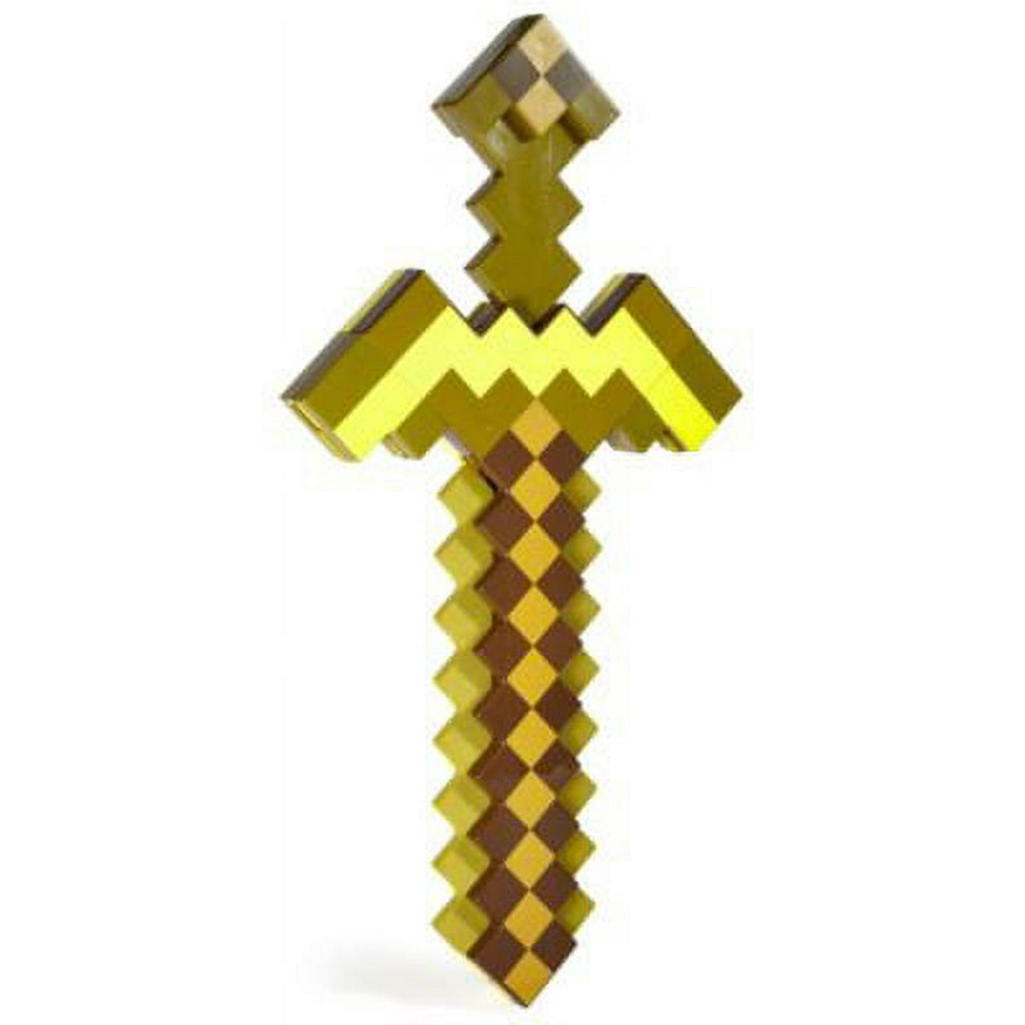 Minecraft Foam Gold Pickaxe