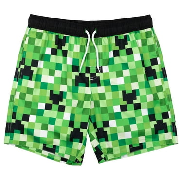 Minecraft Boys' Graphic Swim Trunks - Walmart.com