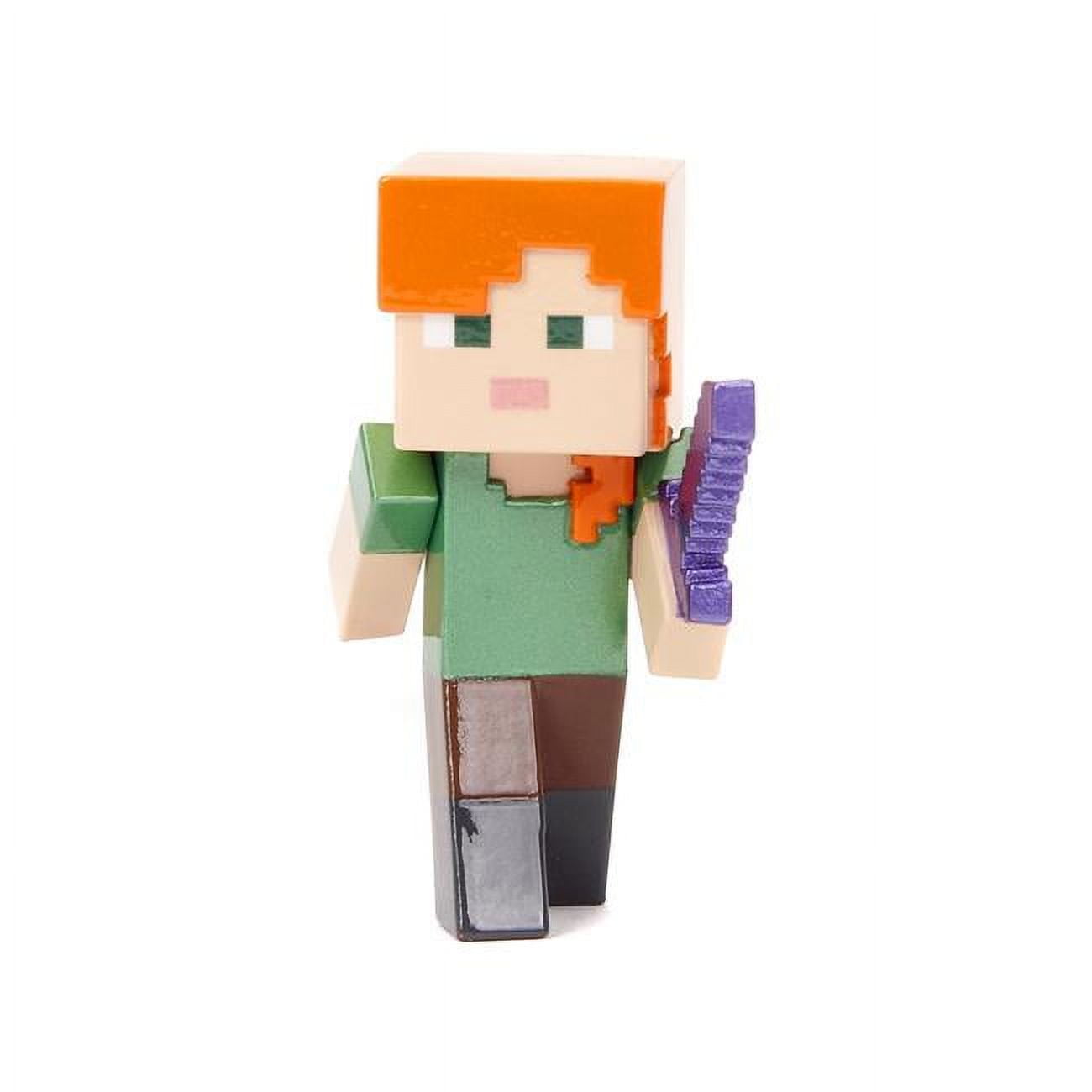 Minecraft Video Game Metalfigs Series Diecast Model Figure - Set of 4 ...