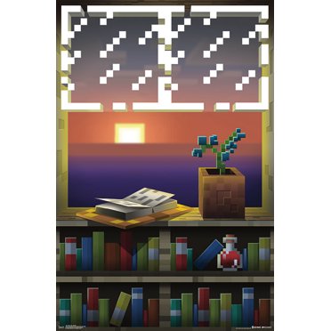 Minecraft - Computronic Wall Poster, 22.375" x 34" - Walmart.com