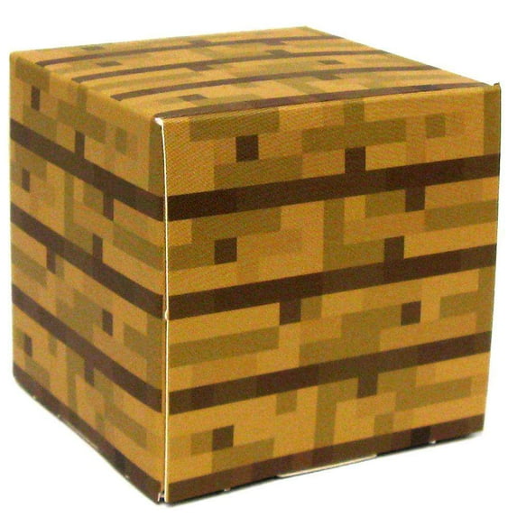 Minecraft Wooden Plank Block Papercraft - Walmart.com