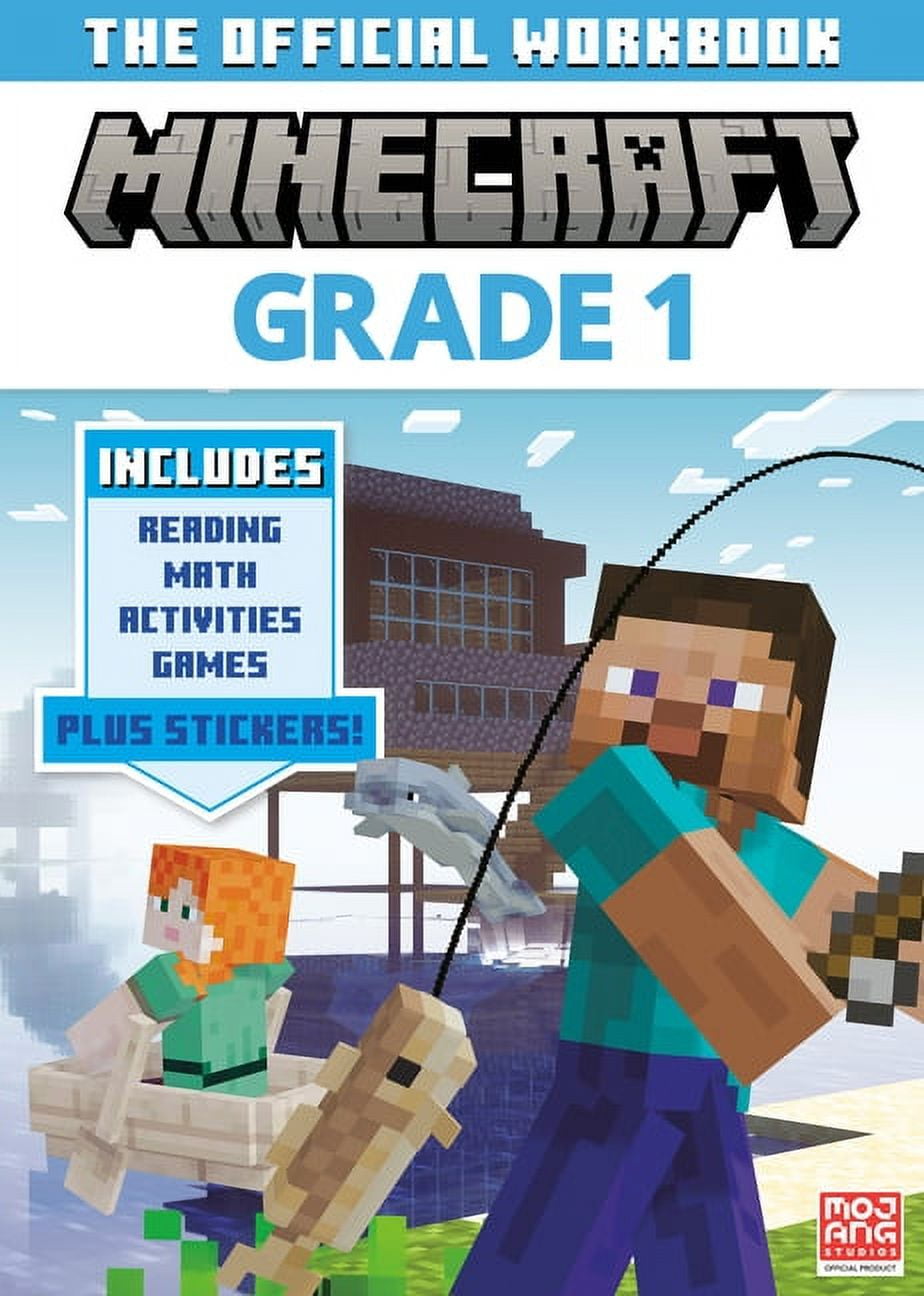 Minecraft Workbooks: Official Minecraft Workbook: Grade 1 (Paperback ...