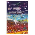 Minecraft - World Beyond Wall Poster, 14.725" x 22.375", Framed ...