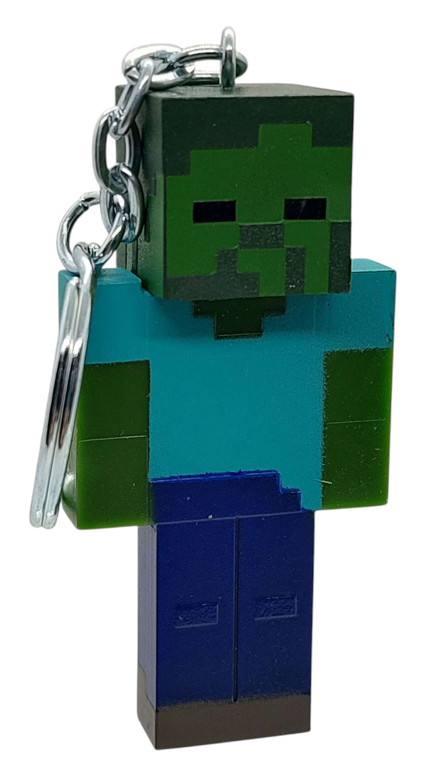 Minecraft Zombie Figural Keychain (No Packaging) - Walmart.com