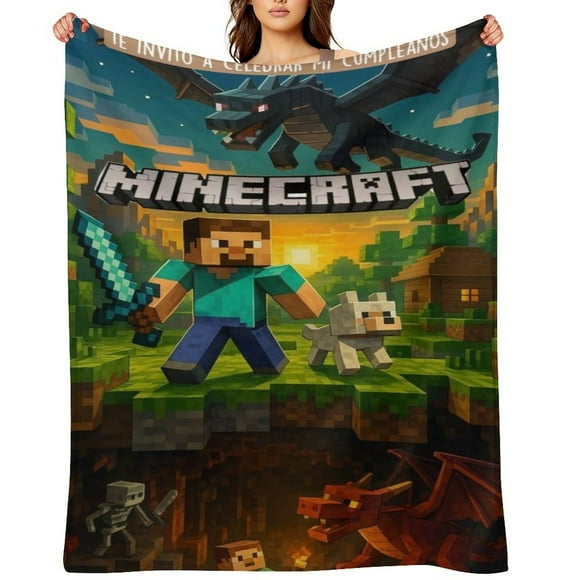 Minecraft Blanket