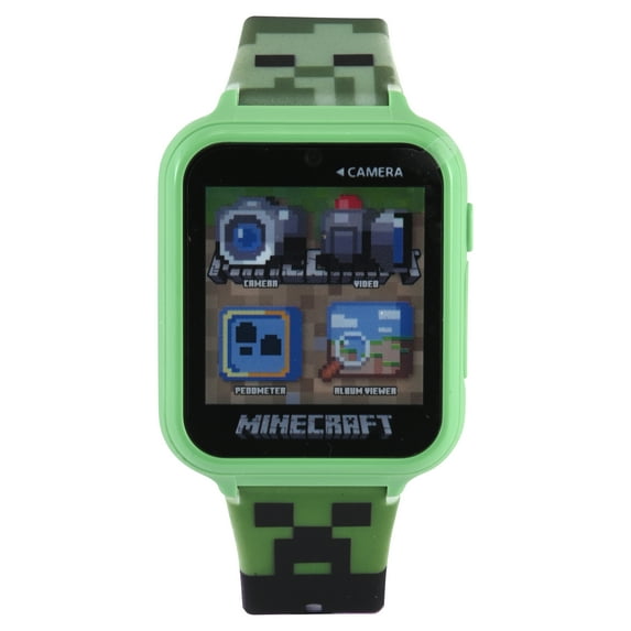 Minecraft iTime Unisex Touchscreen Smart Watch with Silicone Strap and ...