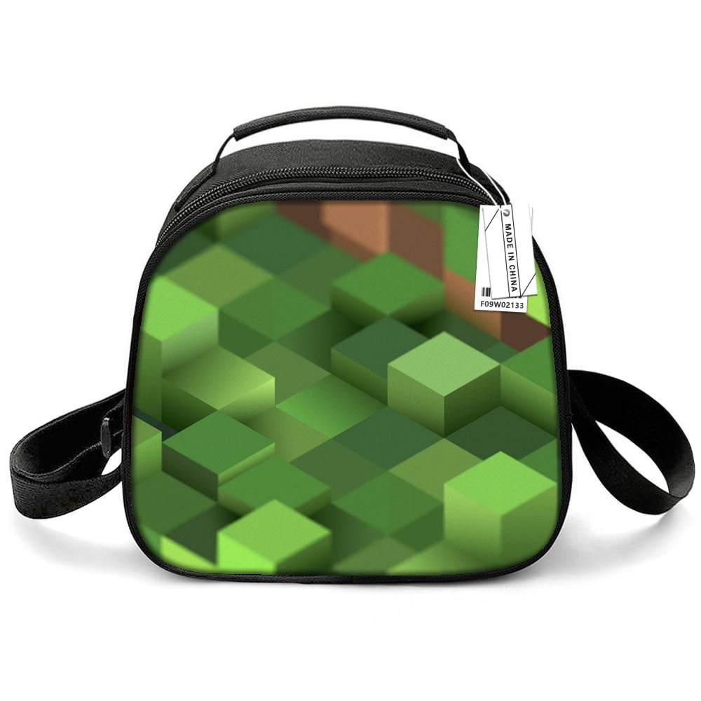 Minecraft meal bag picnic bag cartoon anime insulation bag - Walmart.com