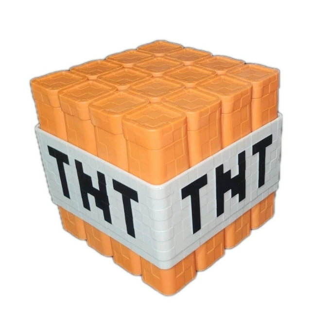Minecraft the Movie Popcorn Bucket TNT edition - Walmart.com