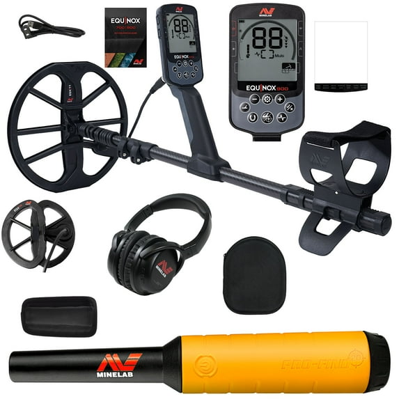 Minelab EQUINOX 900 Multi-IQ Metal Detector w/Pro-Find 20 Pinpointer - Walmart.com