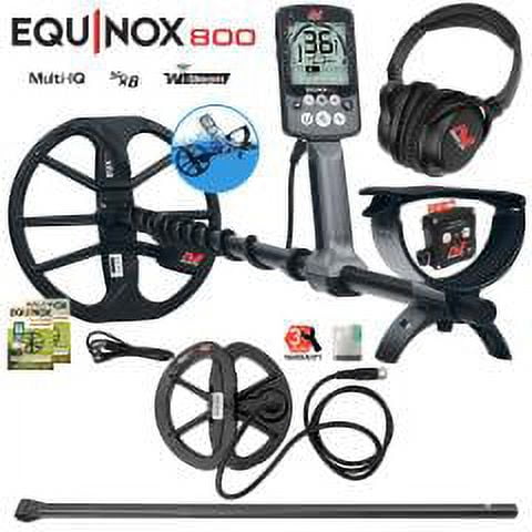 Minelab Equinox 800 Metal Detector with 6" Coil and 24" Lower Shaft - Walmart Business Supplies