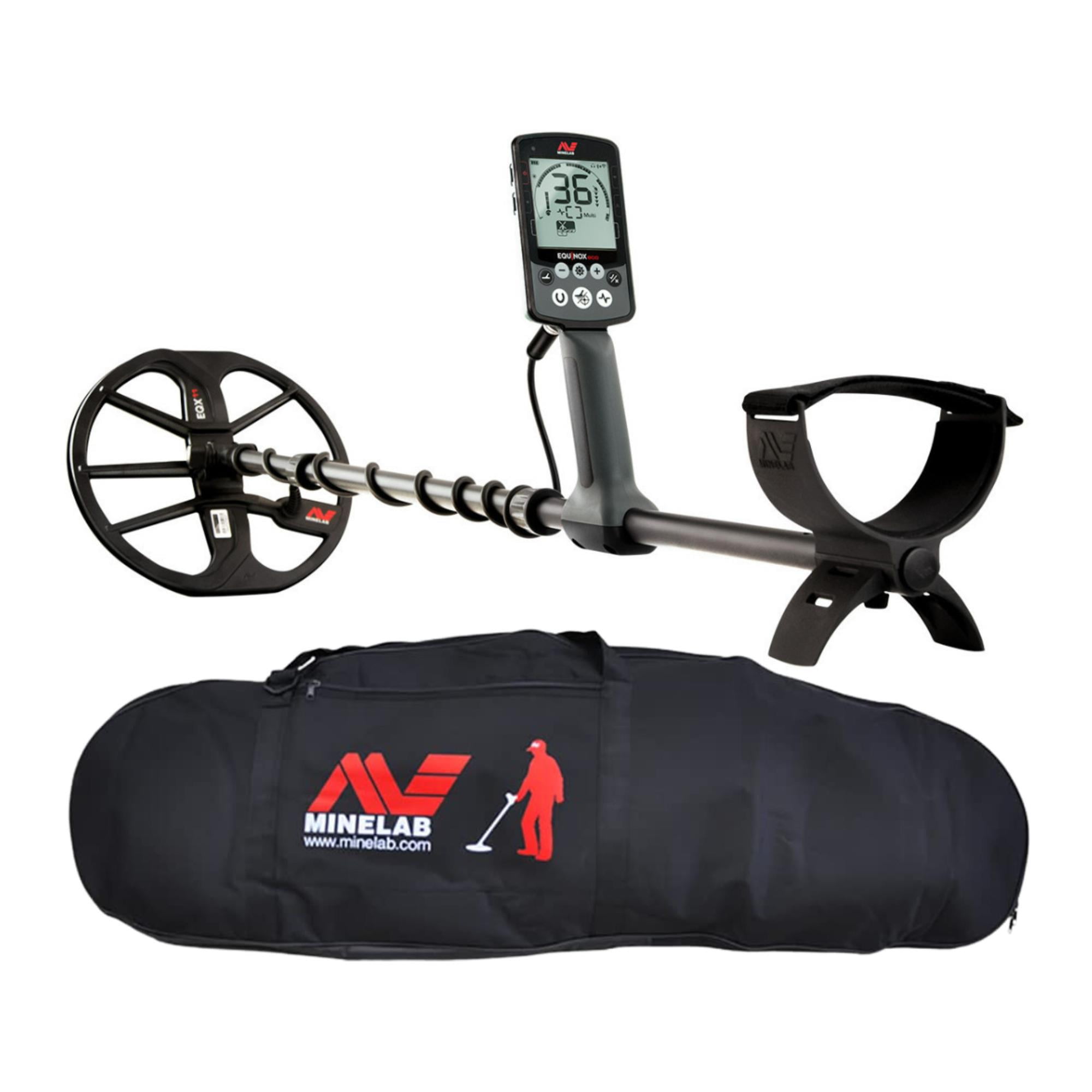 Minelab Equinox 800 Waterproof Metal Detector with Carry Case - Walmart.com