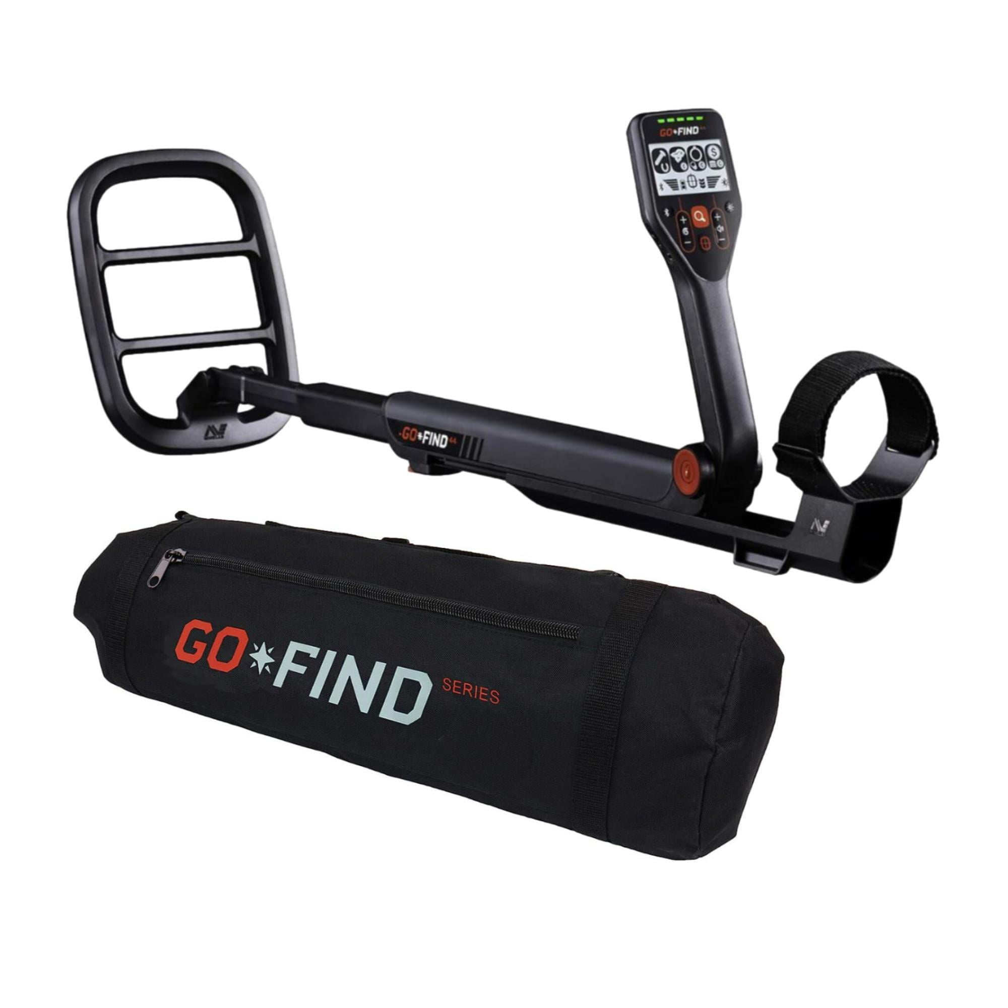 Minelab GO-FIND 44 Lightweight and Compact Metal Detector with 10-Inch ...