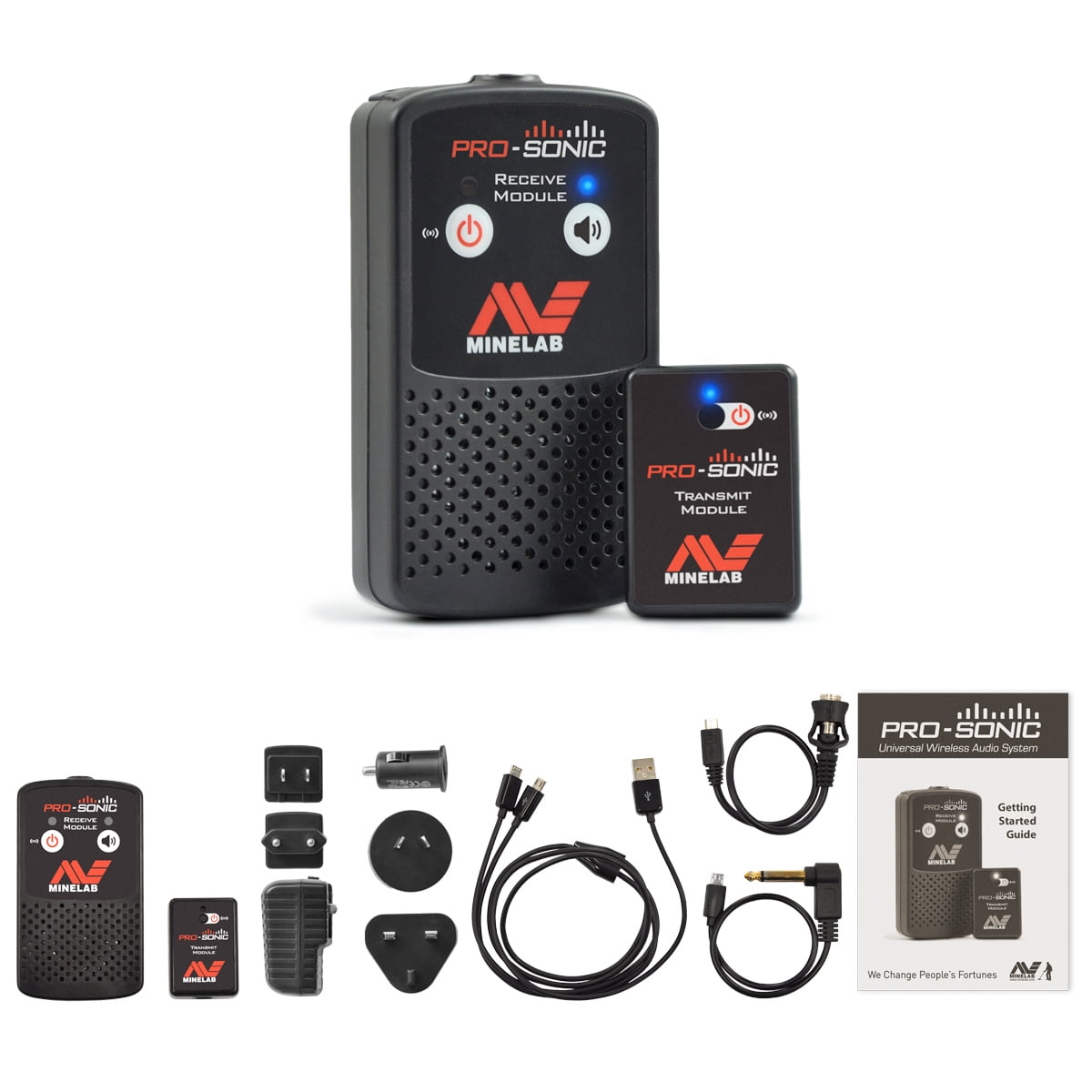 Minelab PRO SONIC wireless Metal Detector Audio system - Walmart.com