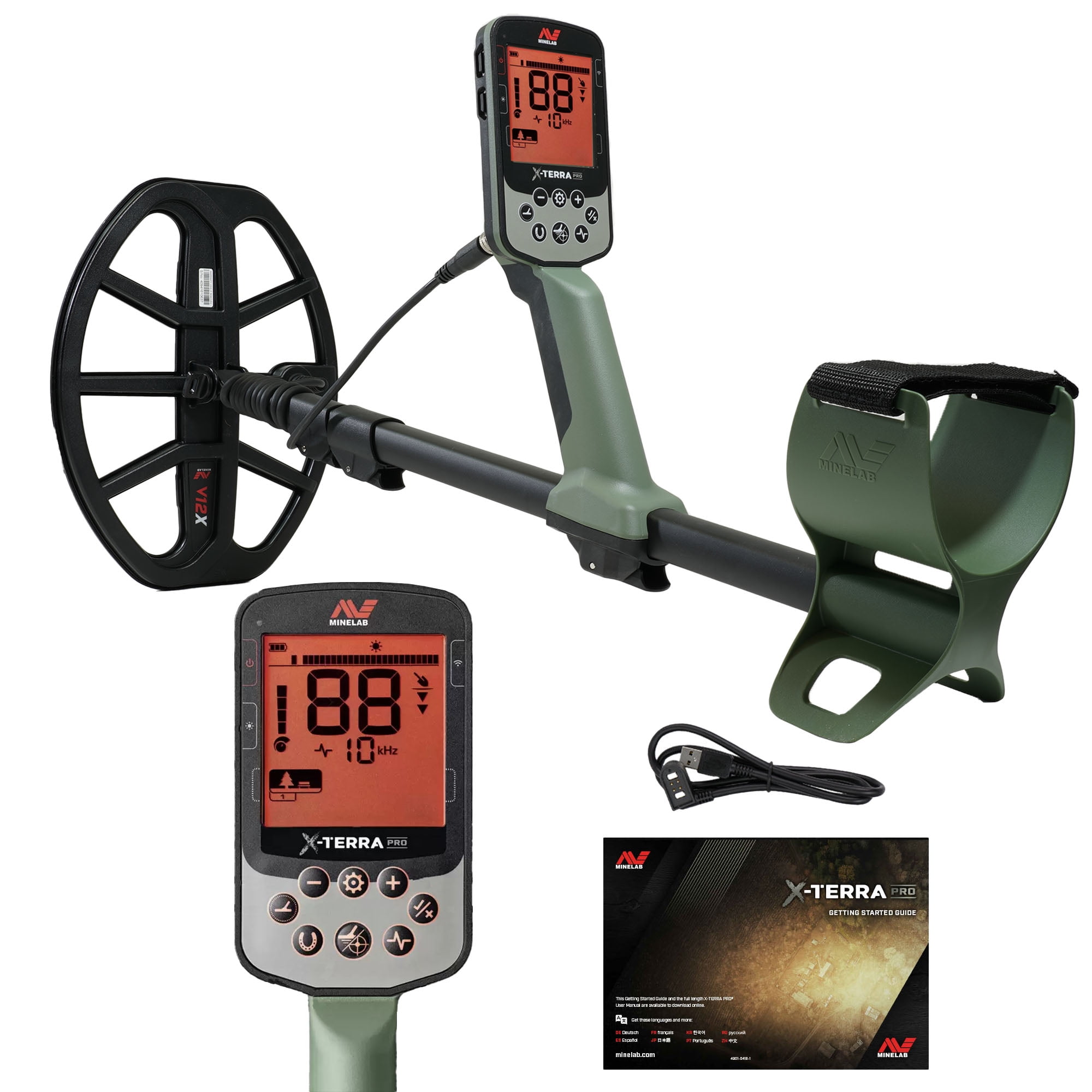Free Shipping! Minelab Waterproof Metal Detector with 5 m IP68 ...