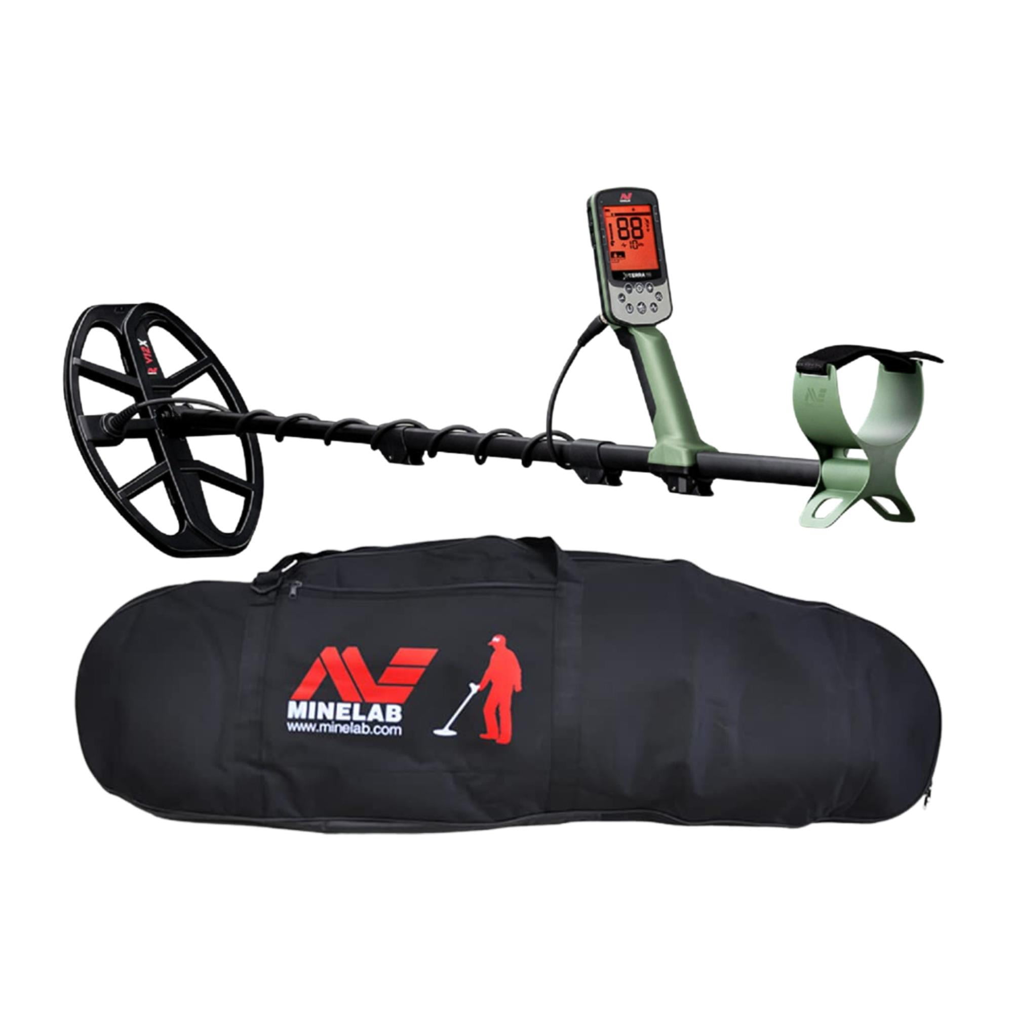 Minelab X-Terra Pro Waterproof, Light, and Compact Metal Detector ...