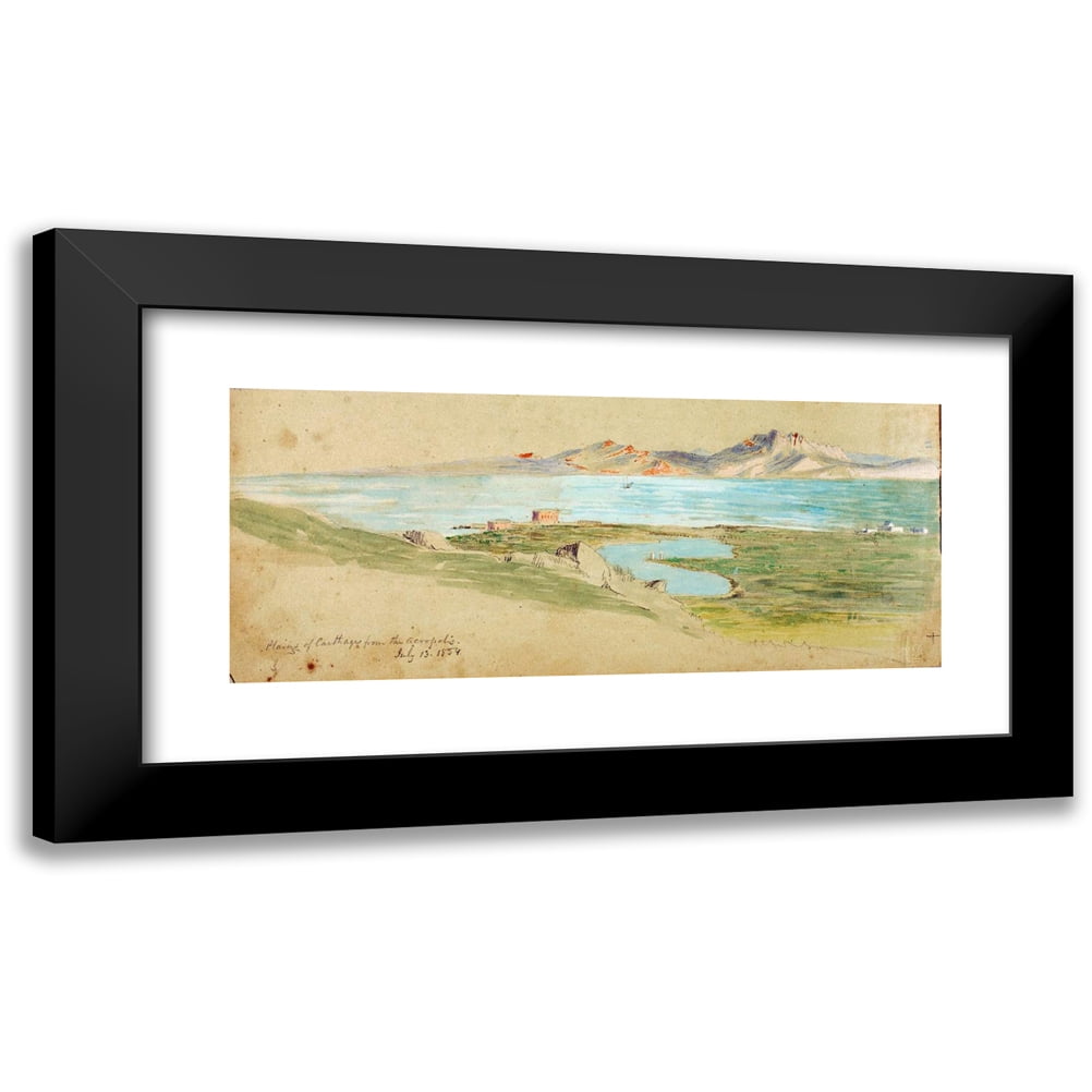 Miner Kilbourne Kellogg 14x8 Black Modern Framed Museum Art Print ...