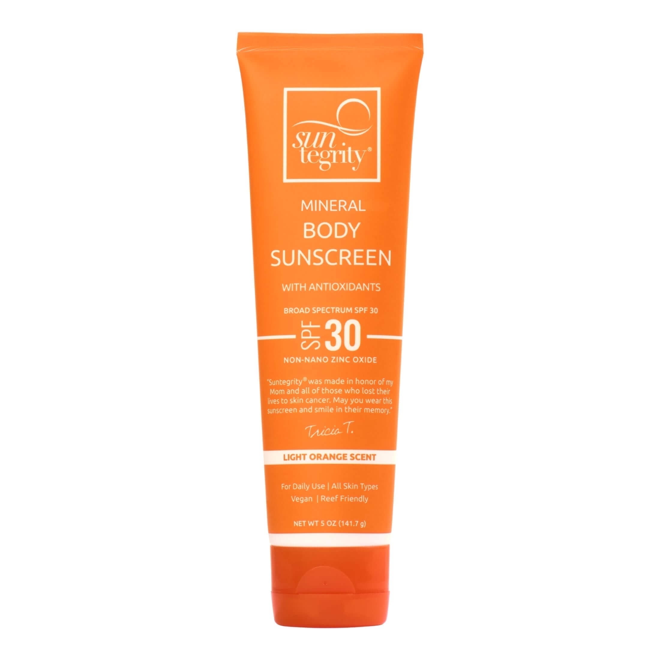 Suntegrity Mineral Body Sunscreen - Broad Spectrum SPF 30 - 5oz HSA/FSA ...