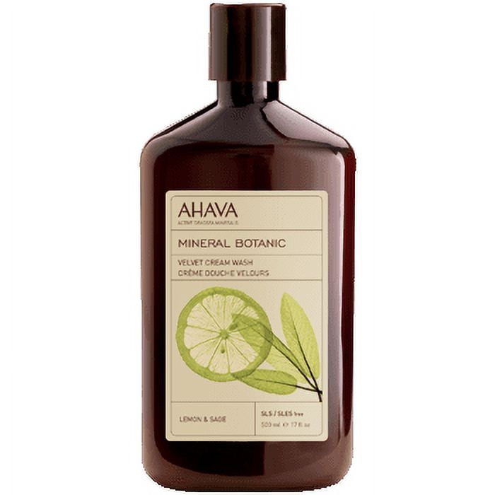 Mineral Botanic Velvet Cream Wash, Lemon and Sage, 17 Oz - Walmart.com