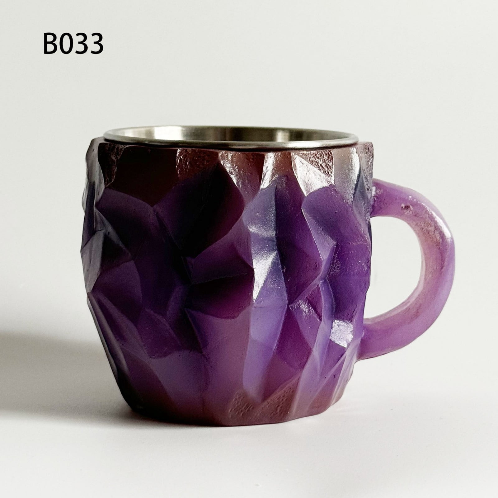 Mineral Crystal Coffee Mugs,Crystal Coffee Mugs,Elegant Luxury Mineral ...