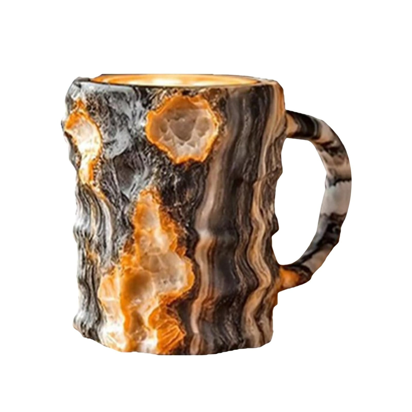 Mineral Crystal Coffee Mugs, Mineral Coffee Mug New Elegant Multi ...