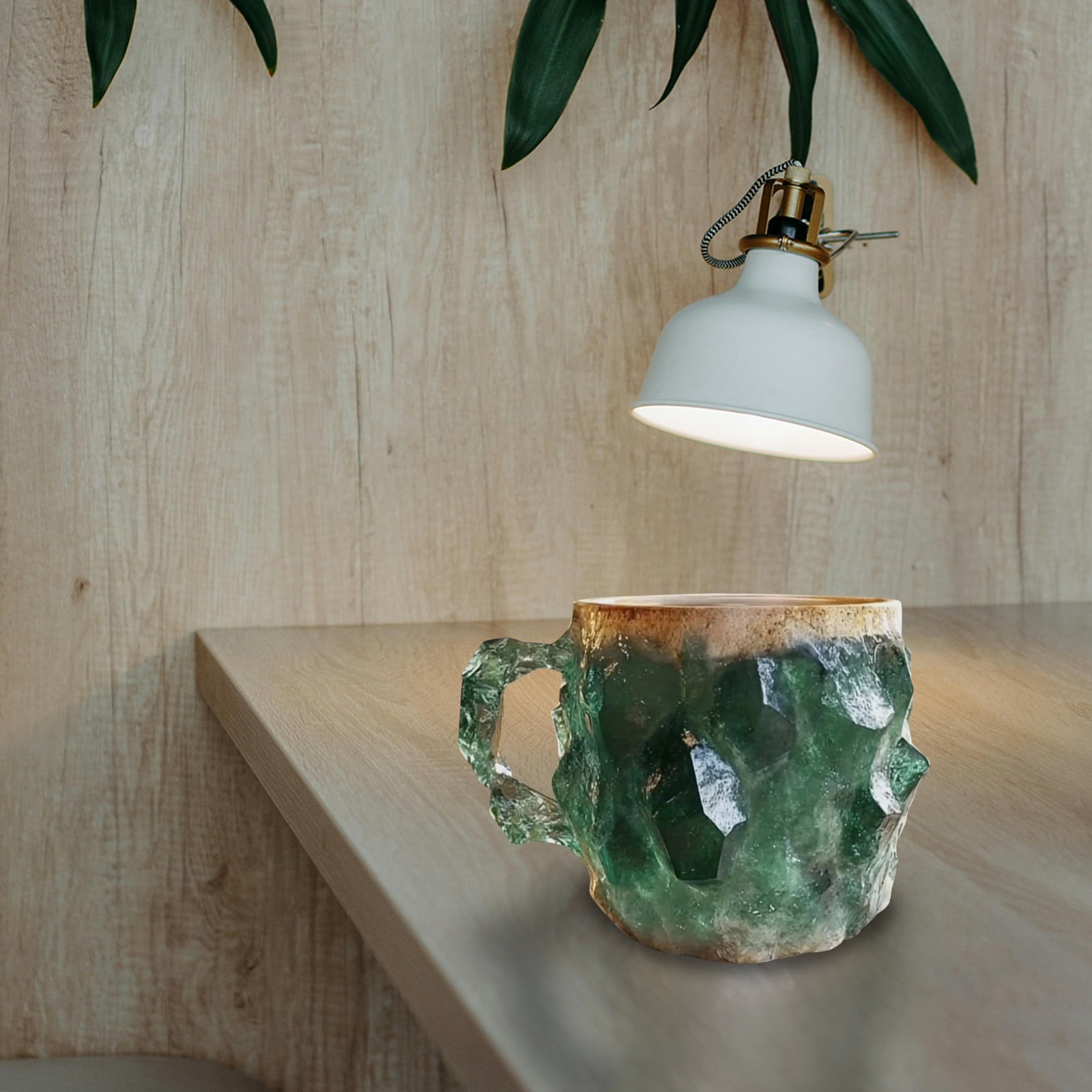 Mineral Crystal Coffee Mugs, Multi-Colored Mineral Crystal Coffee Mug ...