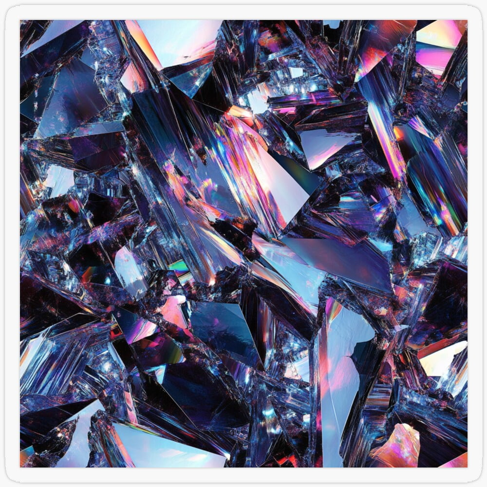 Mineral Digital Distortion Sticker Kir-5180 - Walmart.com