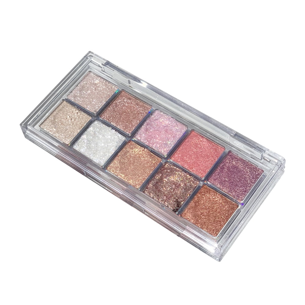 Mineral Eyeshadow Palette, 10 Neutral Shades, For Natural or Smoky Eye ...