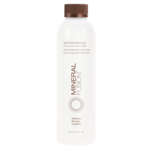 Mineral Fusion Nail Polish Remover, Acetone-Free & Non Drying for ...
