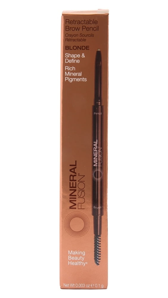 Mineral Fusion - Retractable Brow Pencil Blonde - 0.1 Gram(s) - Walmart.com