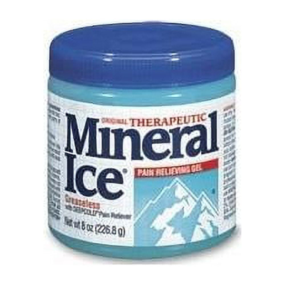 Mineral Ice Pain Relieving Gel 8oz Each - Walmart.com