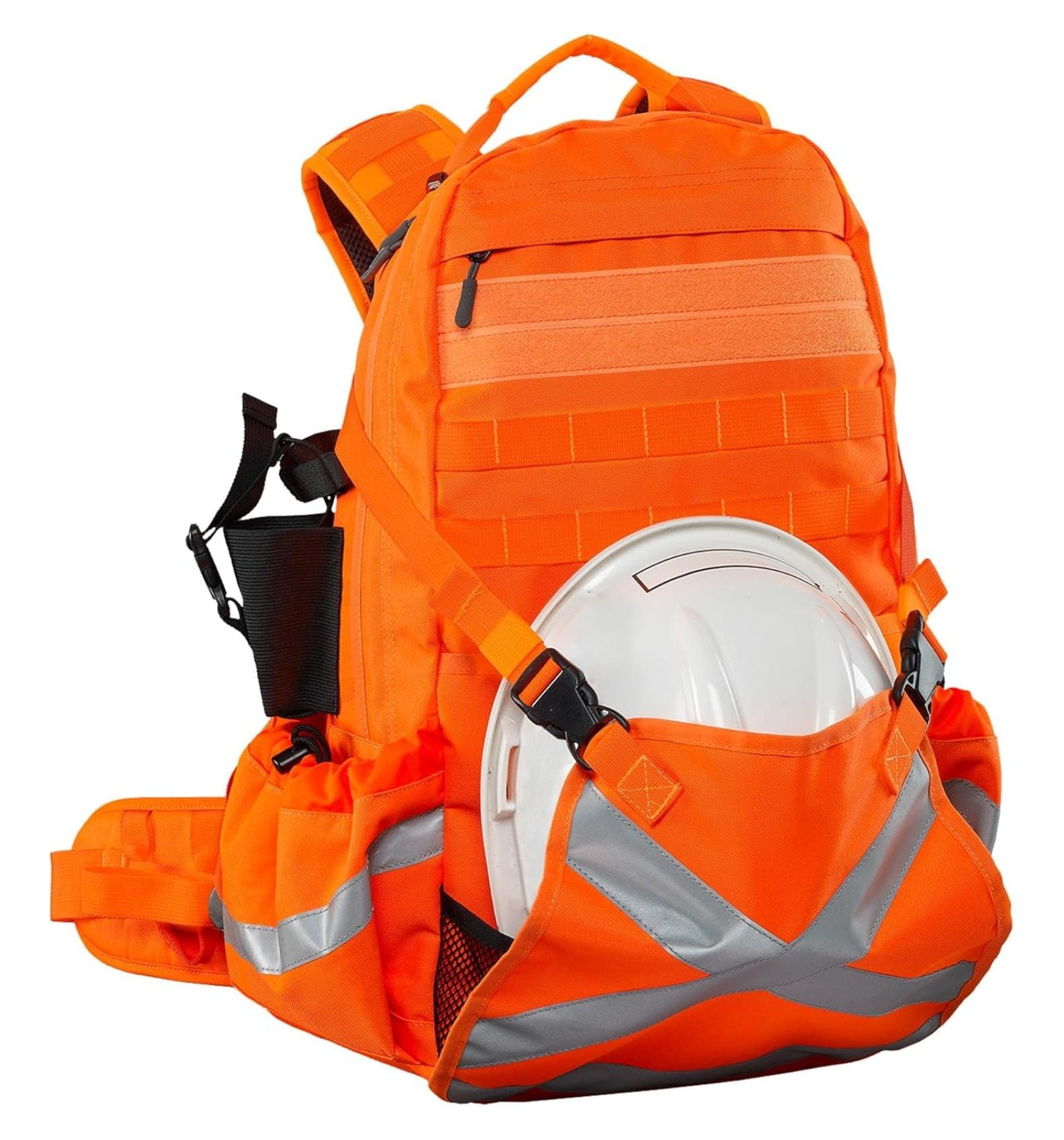 Mineral King Reflective Hi Vis Safety Backpack for Industrial Work Site, Outdoor Sports and Road ...