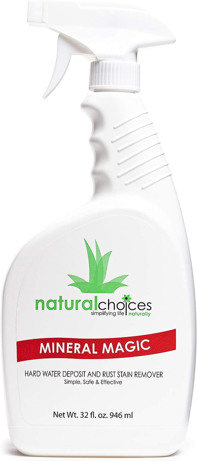 Mineral Magic - Calcium, Lime, Rust Deposit Remover - Hard Water ...