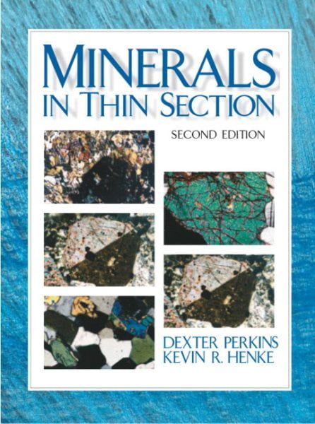 Pre-Owned Minerals in Thin Section Paperback - Walmart.com