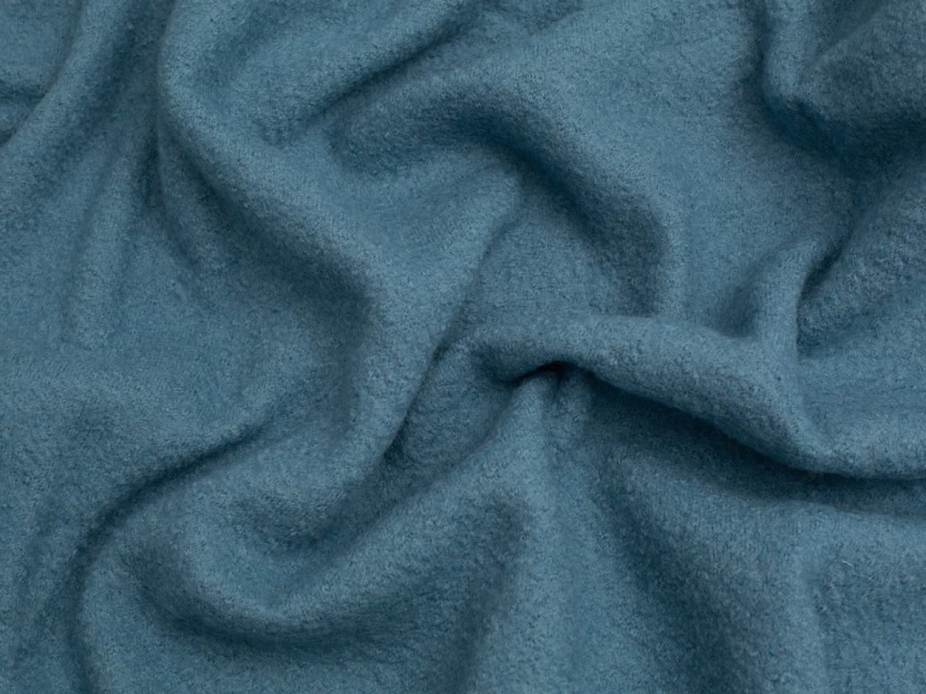 Minerva 100% Boiled Wool Coating Fabric Denim Blue - per yard - Walmart.com