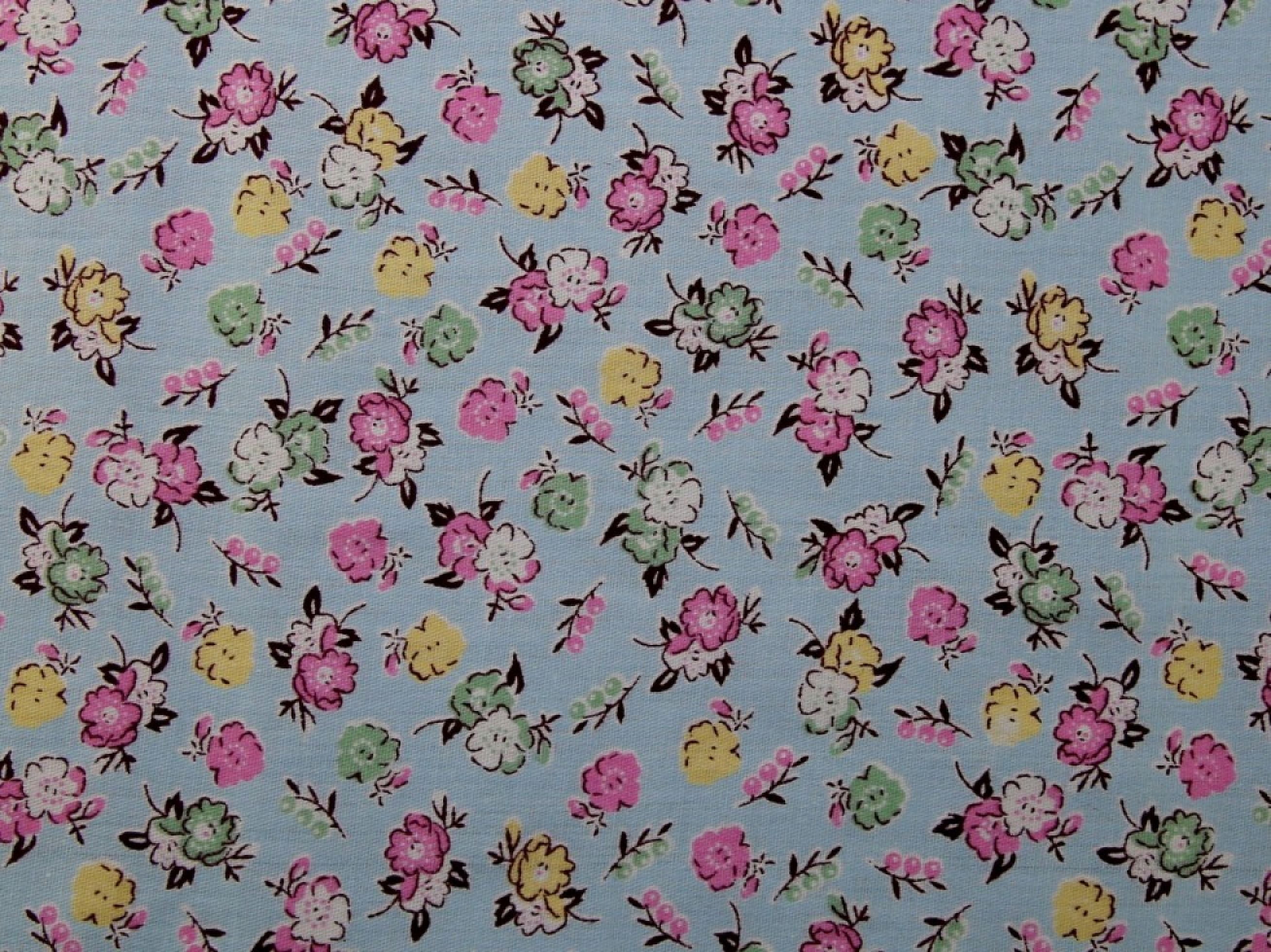 Minerva 100% Cotton Fabric Sky Blue - per yard - Walmart.com