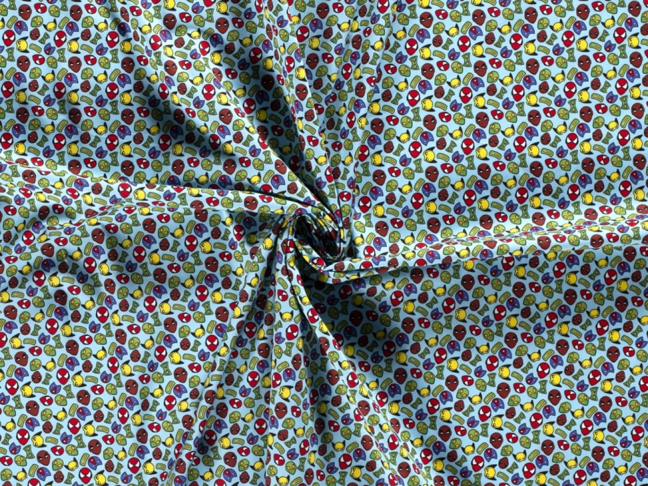Minerva 100% Cotton Poplin Fabric Blue - per yard - Walmart.com