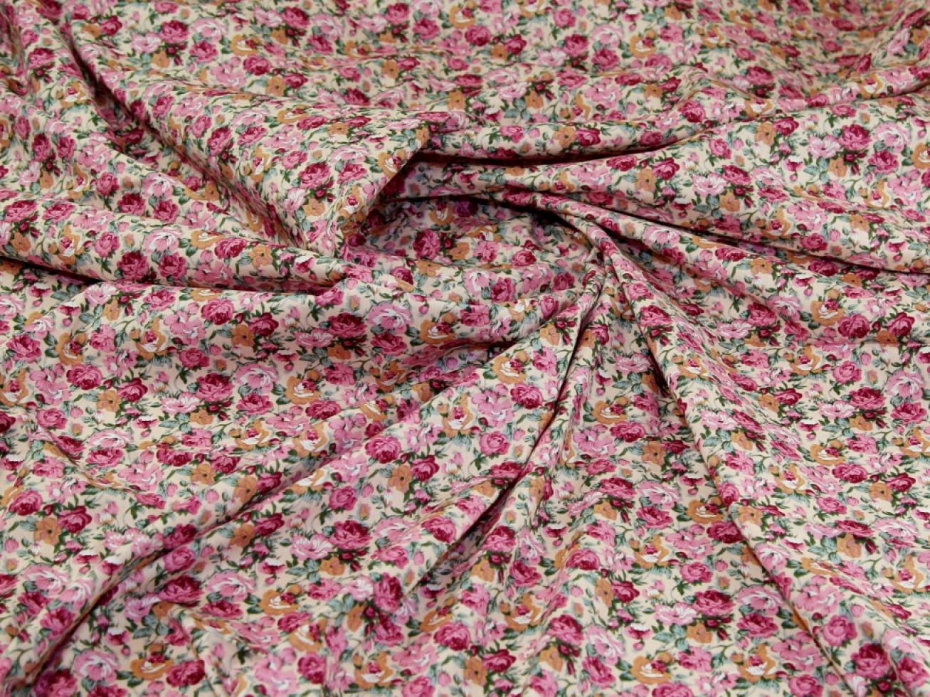 Minerva 100% Cotton Poplin Fabric Pink - per yard - Walmart.com
