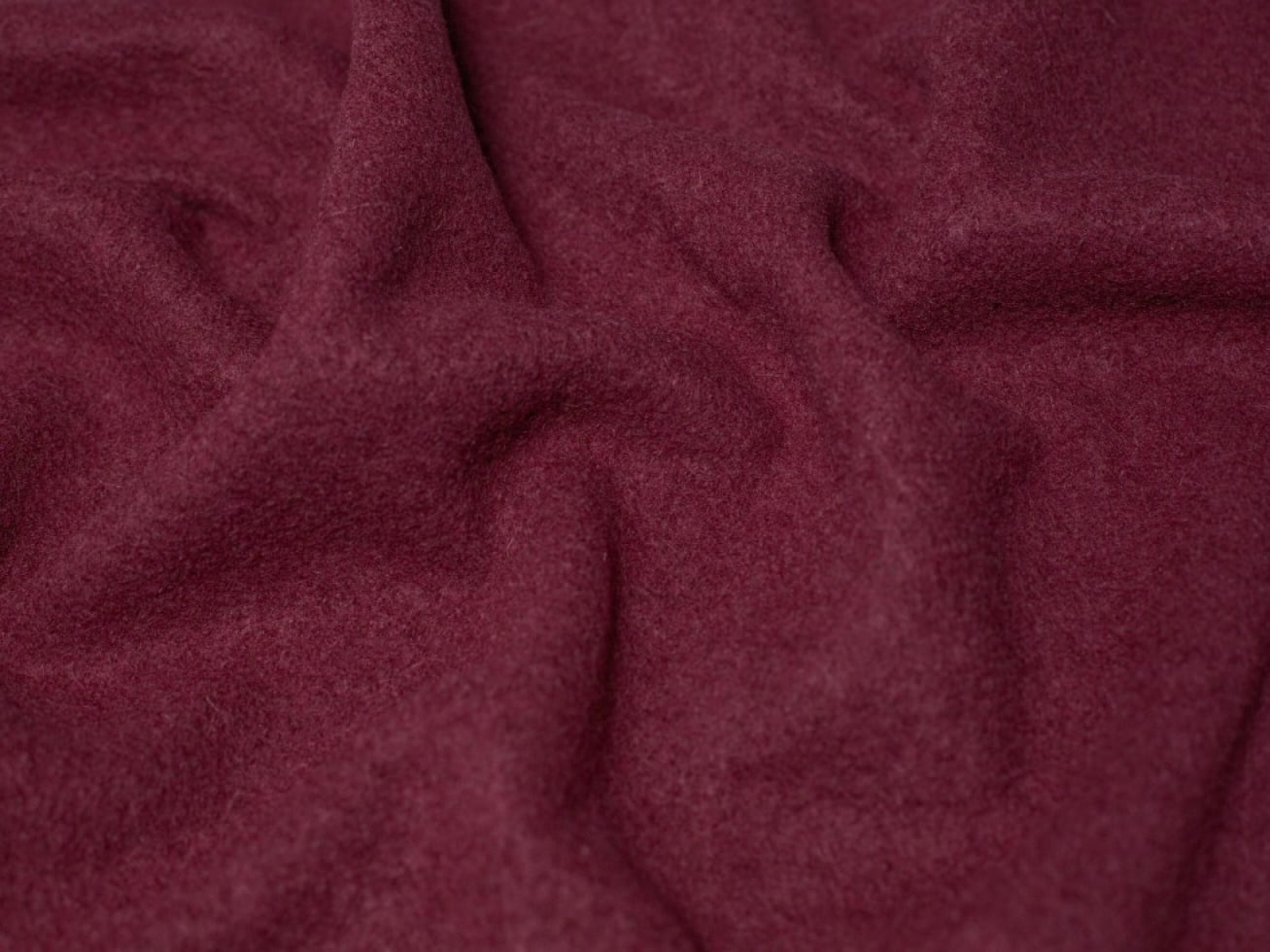 Minerva 100% Pure Wool Coating Fabric Berry - per yard - Walmart.com