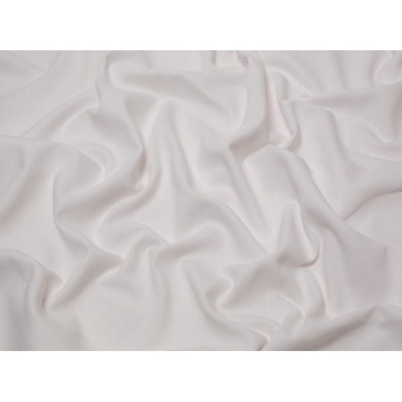 White Denim By The Yard Fabric