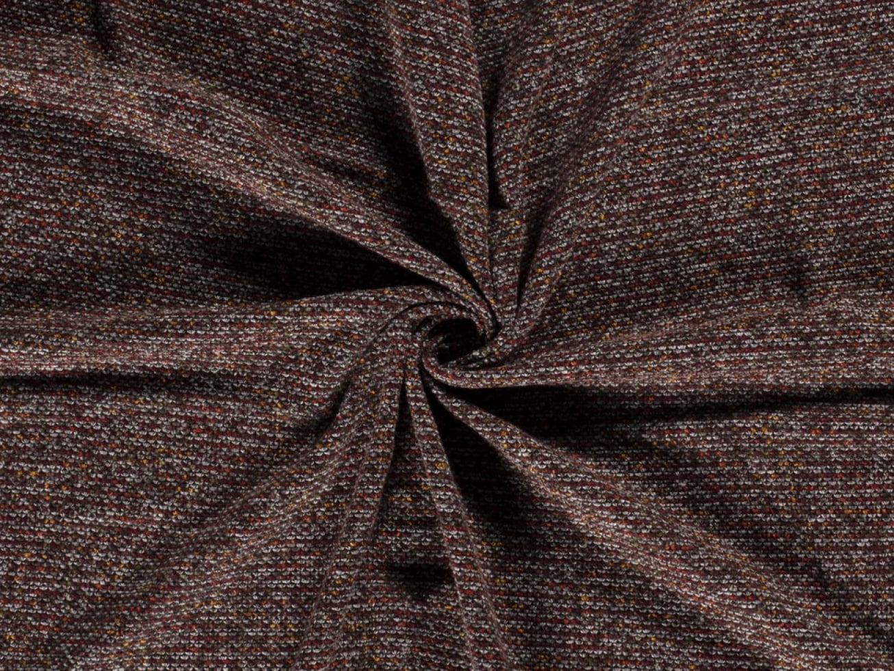 Minerva Boucle Tweed Fabric Wine - per yard - Walmart.com