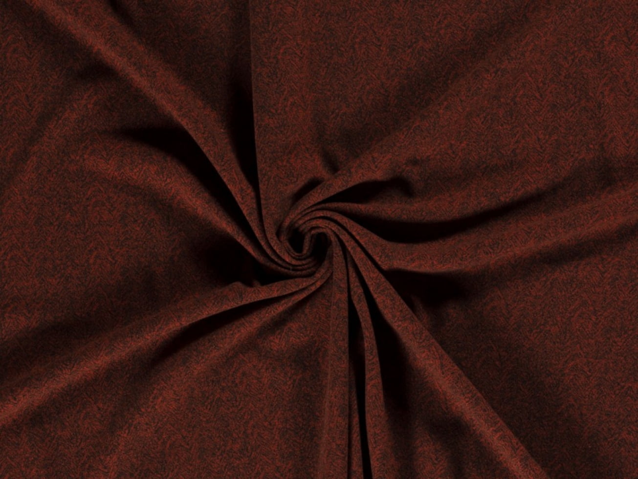 Minerva Brushed Textured Stretch Knit Fabric Rust - per yard - Walmart.com