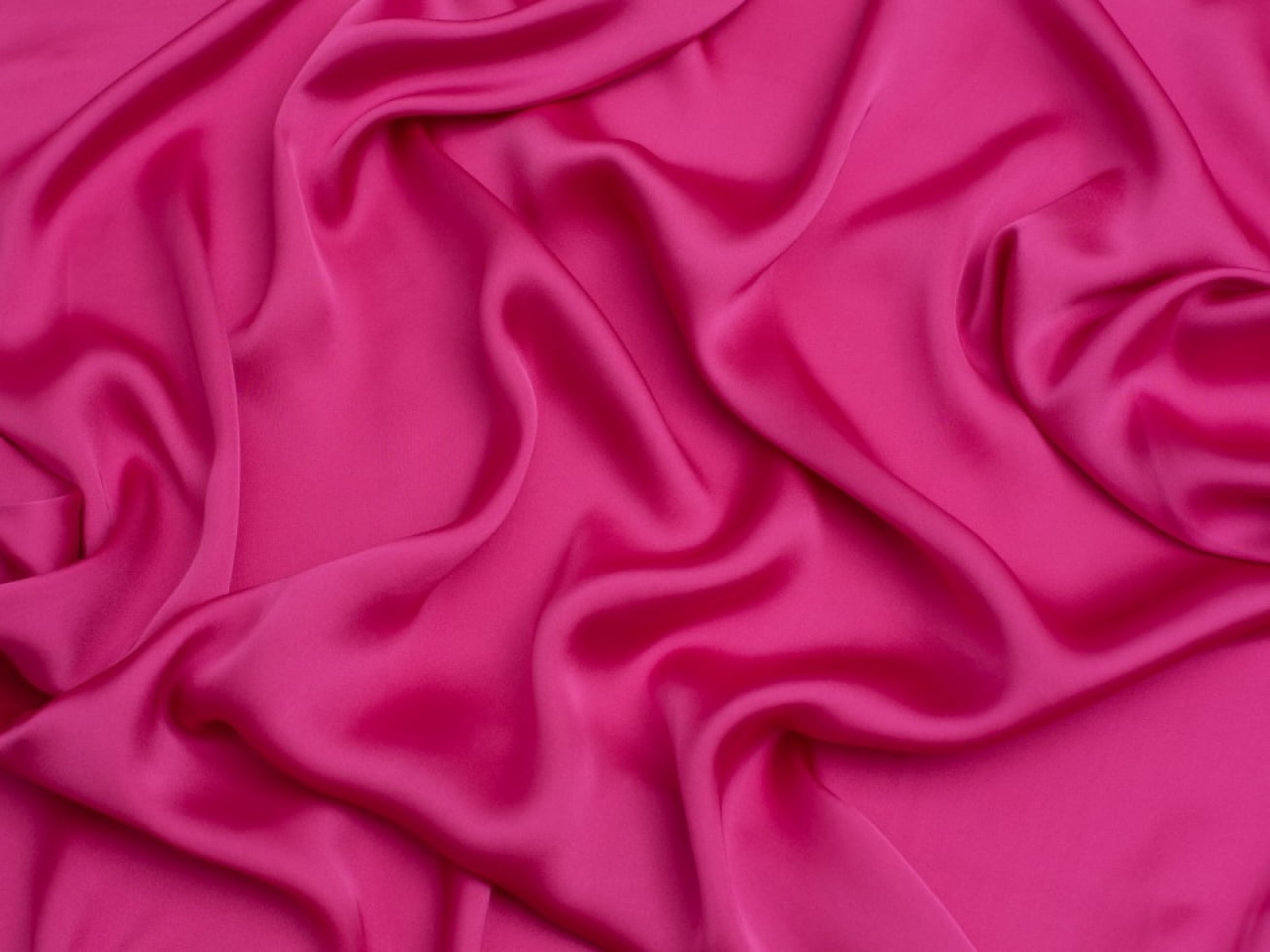 Minerva Charmeuse Silky Satin Fabric Cerise Pink - per yard - Walmart.com