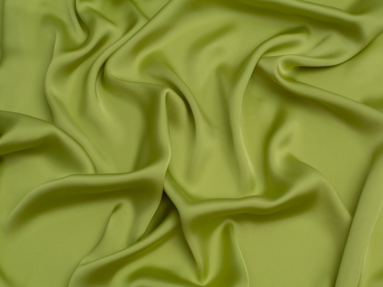 Minerva Charmeuse Silky Satin Fabric Chartreuse Green - per yard - Walmart.com