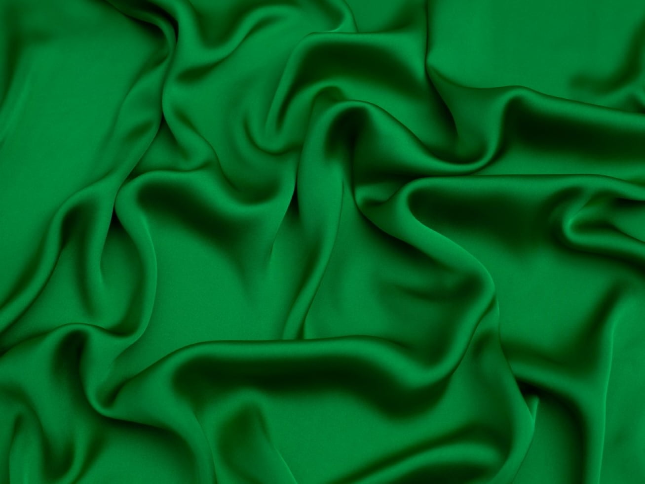 Minerva Charmeuse Silky Satin Fabric Emerald - per yard - Walmart.com