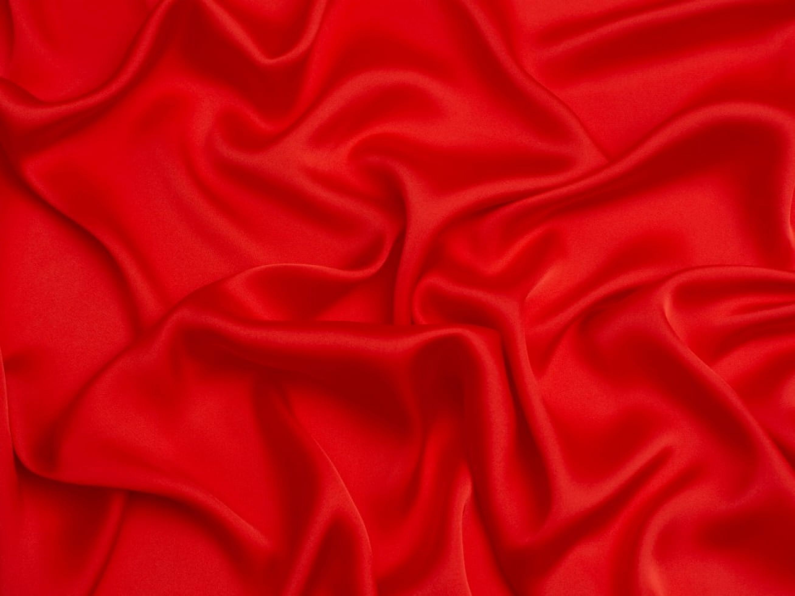 Minerva Charmeuse Silky Satin Fabric Orange - per yard - Walmart.com