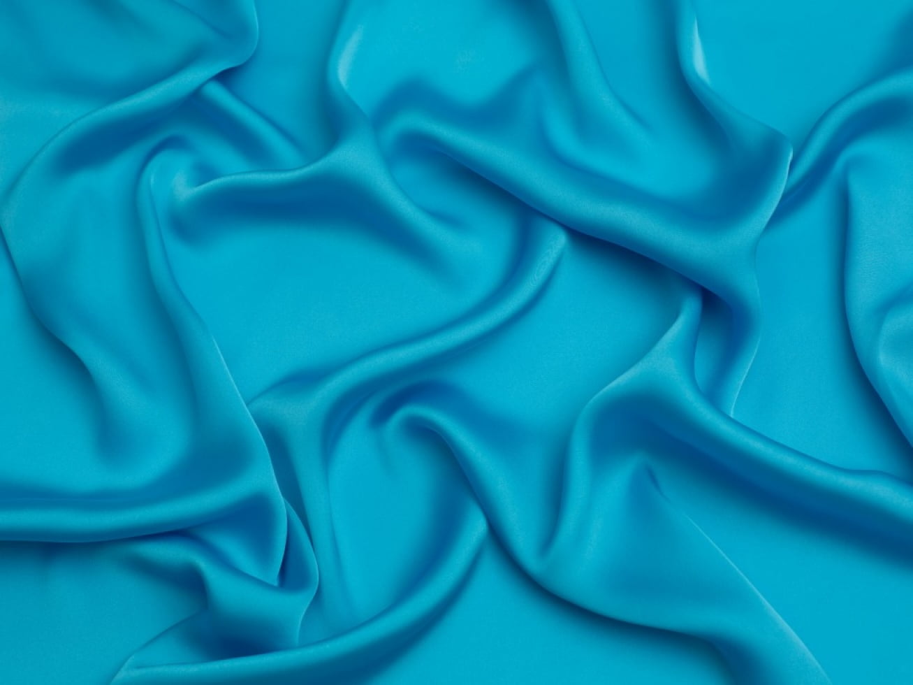 Minerva Charmeuse Silky Satin Fabric Turquoise - per yard - Walmart.com