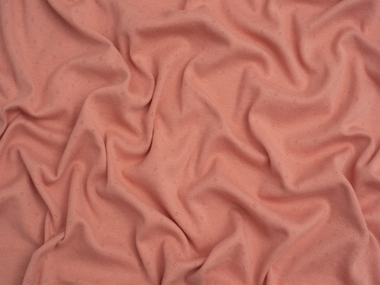 Minerva Core Range Baby Soft Pointelle Jersey Stretch Knit Fabric - per ...