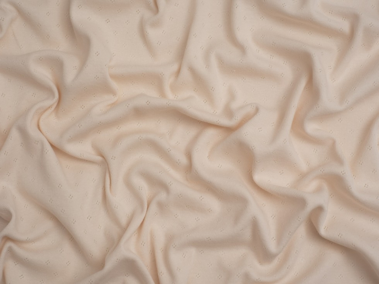 Minerva Core Range Baby Soft Pointelle Jersey Stretch Knit Fabric - per ...