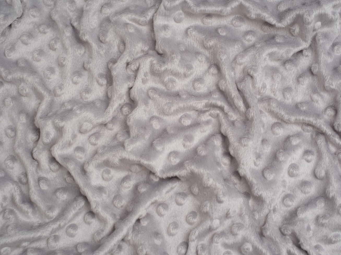 Minerva Core Range Embossed Dimple Plush Fleece Fabric Beige - per yard ...