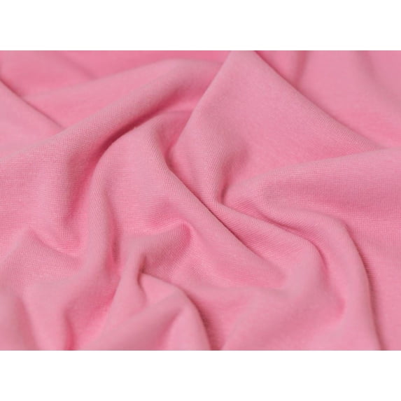 Minerva Core Range Stretch Tubular Ribbing Knit Fabric, Candy Pink ...